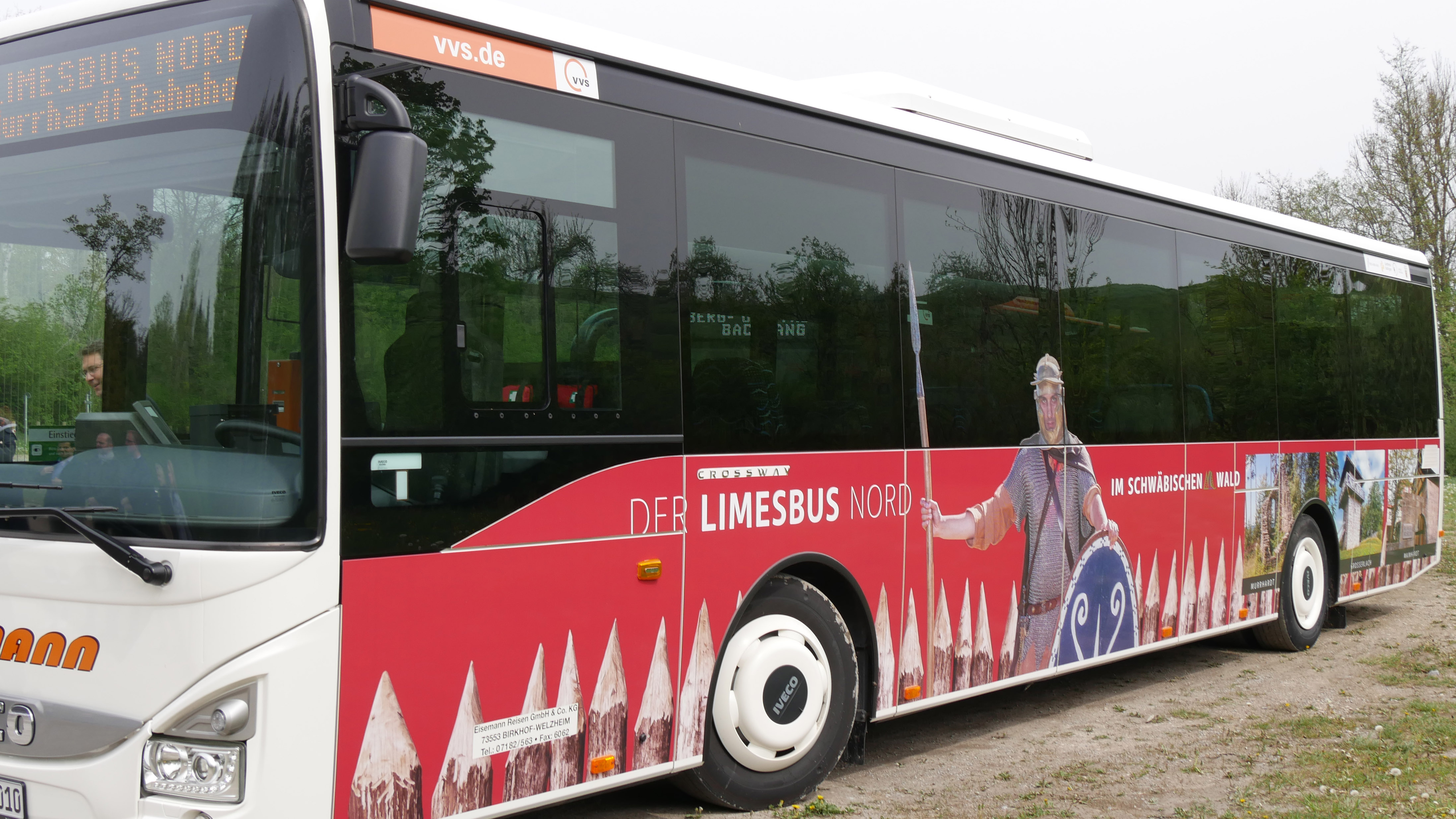 Rad- und Wanderbus Limesbus - Ausflüge mit dem VVS in der Region Stuttgart: VVS